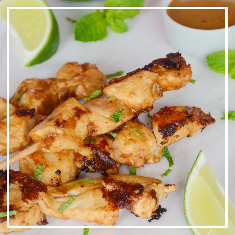 poulet satay – Par amour des bonnes choses